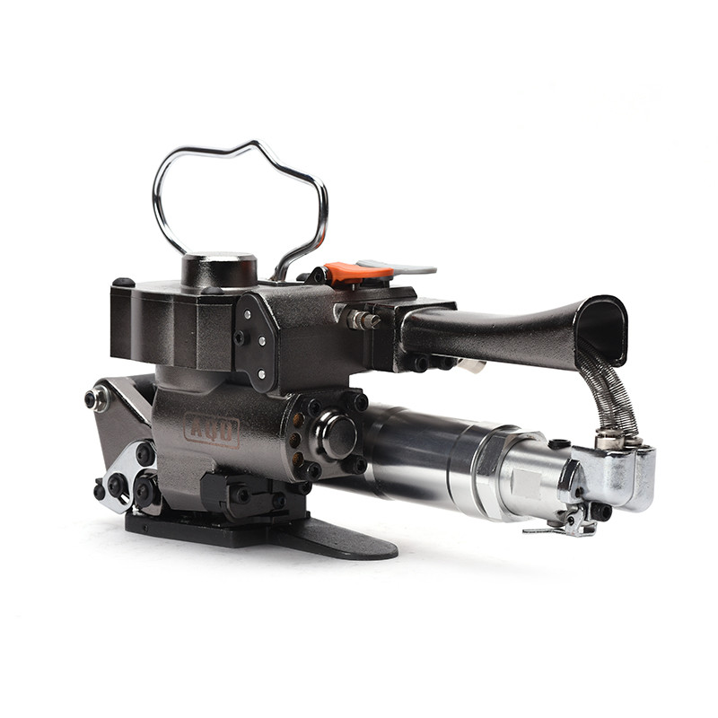 PET Plastic Steel Pneumatic Steel Banding Tool Hot Melt Baler 4500N